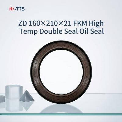 China ZD 160×210×21 FKM High Temperature Double Seal Rectangular Combined Skeleton Oil Seal For Heavy Loader Gearbox Wheel Reducer Replacement Parts for sale