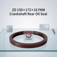China ZD 150×172×16 FKM Double Layer Double Spring Crankshaft Rear Oil Seal OE 1005080-81D For FAW J6 J7 Xichai CA6DM Diesel Engine Replacement Parts for sale