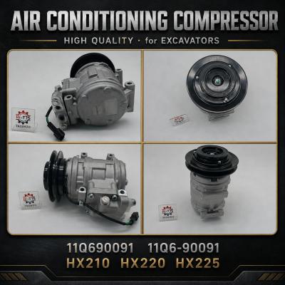 China diesel Engine Parts 11Q6-90091 11Q690091 Air Compressor for Hyundai HX220 L HX220 Construction Machinery Engine for sale