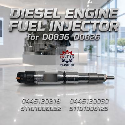 China Heavy Duty Truck Diesel Engine Fuel Injector Assembly 0445120218 High Quality Truck Replacement Parts for sale