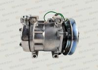 China SK200-8 Excavator Air Compressor for Kobelco - 10% New Diesel Engine AC Component | Black and Silver for sale