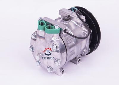 China 7H13 24V AC Compressor for KoBeico SK350-8 146mm Pulley R134a WXTK103 for sale