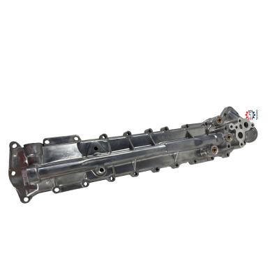 China 6D105 Aluminum Oil Cooler Cover 6136-61-2110 for Komatsu PC200-3 Excavator - Standard Size for sale