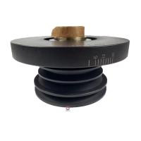 China 6BG1 Crankshaft Belt Pulley 1-12371470-0 1123714700 for Excavator ZX200-5G ZX230 for sale