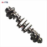 China Komatsu PC300-8 6D114 Excavator Engine Crankshaft - Alloy Steel 63 kg with Gear Assembly Part 3917320-00 for sale
