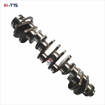 China Komatsu PC300-8 6D114 Excavator Engine Crankshaft - Alloy Steel 63 kg with Gear Assembly Part 3917320-00 for sale