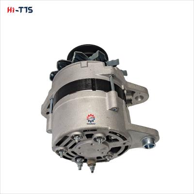 China Komatsu PC200-3 Excavator Alternator 24V 40A Double Pulley 6D105 Engine 600-821-6130 for sale