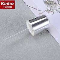 China Rose Gold Essential Oil Dropper Cap Subuliform  Conical Flask Serum Glass Bottle 20mm Cosmetic Plastic ABS UV Coating for sale