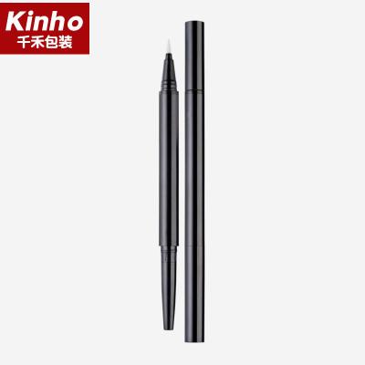China Double Headed Empty Makeup Pencils 2 In 1 1ml Felt Tip Eyebrow Pen for sale
