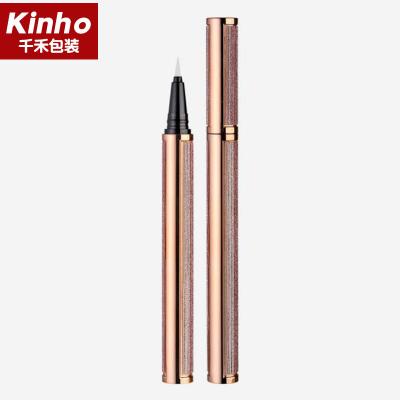 China Magic Self-adhesive Eyeliner Pen UV Coating ABS Empty Eyeliner Pencils Single Head Mascara Empty Container for sale