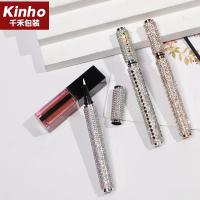 China Magic Self-adhesive Eyeliner Pen UV Coating ABS Empty Eyeliner Pencils Single Head Mascara Empty Container for sale