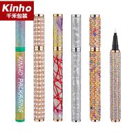 China Magic Self-adhesive Eyeliner Pen UV Coating ABS Empty Eyeliner Pencils Single Head Mascara Empty Container for sale