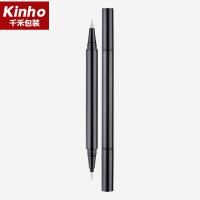 China 0.45-0.5ml Empty Eyeliner Bottle ABS 2 In 1 Liquid Pen Tube Eyebrow Pencil Double Head for sale