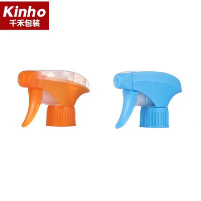 China Dual Shroud Trigger Spray Nozzle 28/400 28/410 Head Full All Plastic Double Color for sale