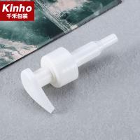 China Spring Inside White Lotion Dispenser 1.2CC 1.4ml Hand Sanitiser Pump Left Right Lock for sale