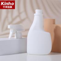 China Household 350ml Shampoo Bottle 750ML 25oz Sprayer HDPE Cosmetic Containers Toilet Detergent Cleaner for sale