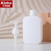 China 100ml 500ml Cosmetic Lotion Bottle 24/410 28/410 HDPE Square Oblate For Liquid Soap Sanitizer Skincare for sale