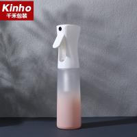 China Aerosol Cosmetic Spray Pump 200ml 300ml 500ml Continuous Spray Bottle PET Barber Hairdressing for sale