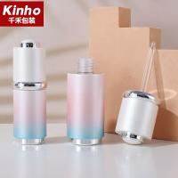 China 50ml 120ml Essential Oil Bottle ABS 15ml 30ml Airless Dropper Bottle Serum for sale