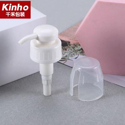 China 4ml Cosmetic Lotion Pump 38/410 With Dust Cap Long Nozzle Hand Lotion Dispenser for sale