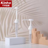 China 38/410 38/400 15ml 20ml 30ml Long nozzle food grade Gallon Pump Big Dosage liquid honey juice sauce plastic Syrup pump for sale