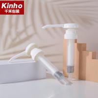 China 38/410 38/400 15ml 20ml 30ml Long nozzle food grade Gallon Pump Big Dosage liquid honey juice sauce plastic Syrup pump for sale