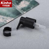China 0.65 CC Treatment Pump Top Spring Outside 24/410 Long Nozzle Pump With Clip Left Right Lock for sale