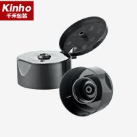 China 24/410 Cosmetic Bottle Cap Double Wall PP Flip Top Closures for sale
