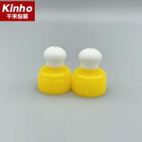 China 28/410 Shampoo Bottle Cap Screw Mushroom Push Pull Bottle Caps for sale