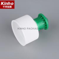 China 28/410 Cosmetic Bottle Cap 24/410 Mushroom Push Pull Lid Plastic Ribbed Smooth Cover For Cosmetic Bottle for sale