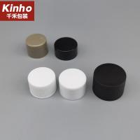 China 18mm Cosmetic Bottle Cap 20mm 24mm 28mm PP Screw Cap For Smooth Ribbed Bottle Travel Kit for sale