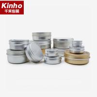 China 10-150g Aluminium Screw Top Containers Screw Top Metal Cans For Tea for sale