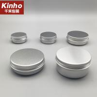 China 10-150g Aluminium Screw Top Containers Screw Top Metal Cans For Tea for sale