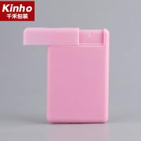China Travel Empty Perfume Bottles 20ml Slip Cap Card Shaped Hand Sanitizer for sale
