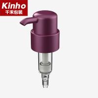 China 4CC Spring Outside Screw Down Lock High Output Big Dosage Lotion Pump Body Dispenser 28MM 33MM for sale
