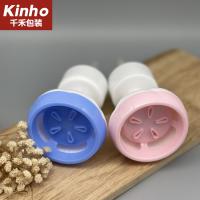 China Petal Flower Type Childrens Soft Touch Plastic Bottle For Liquid Soap Hand Sanitizer Cosmetic Package 43mm 0.8ml/T for sale