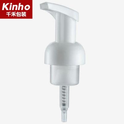 China 40mm Hand Wash Foam Pump Dispenser Left Right Lock Bubble For Hand Wash Facial Cleanser for sale
