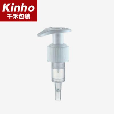 China PP Cosmetic Lotion Pump 24mm 28mm Hand Dispenser Recycled Plastic Left Right Twist Lock for sale