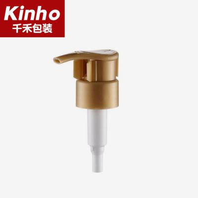 China 24mm 28mm Cream Pump Dispenser Colorful Left Right Lock Ribbed Soap And Lotion Dispenser for sale