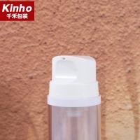 China Double Wall Cosmetic Airless Bottle 50-120ml Round Acrylic For Body Face Cream Serum for sale