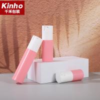 China PP Cylindrical Vacuum Spray Bottle Twist Switch CRC Skincare Cream Serum 15-50ml Airless Pump Foundation for sale