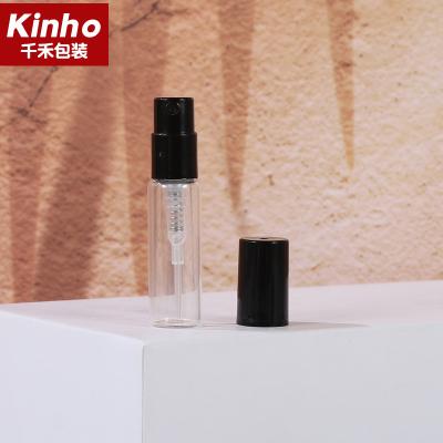 China 2ml 3ml Small Empty Perfume Bottles Mini Atomizer Perfume Vials Glass Sprayer for sale