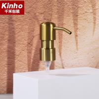 China 28mm Foam Liquid Lotion Pump Metal Stainless Steel Hand Soap Pump Dispenser for sale
