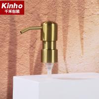 China 28mm Foam Liquid Lotion Pump Metal Stainless Steel Hand Soap Pump Dispenser for sale