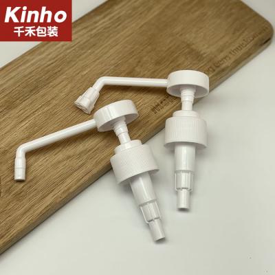 China 38/410 Dispenser Lotion Pump Sprayer Pump With Long Three Holes Nozzle for sale