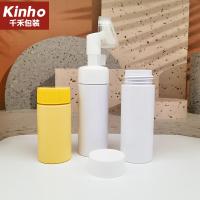 China 43/410 Plastic Screw Cap Ribbed Smooth For 43mm Foam Bottle Refillable Package for sale