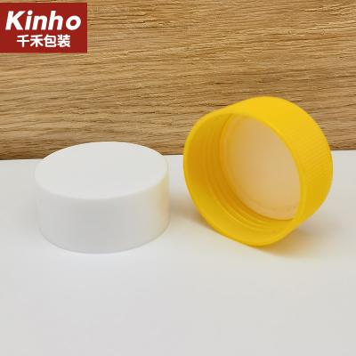 China 43/410 Plastic Screw Cap Ribbed Smooth For 43mm Foam Bottle Refillable Package for sale
