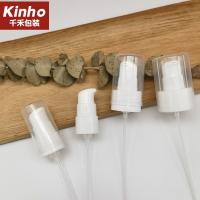 China Full Cap Mono PP Cosmetic Treatment Pumps Plastic Cream Pump 18/410 20/410 24/410 28/410 for sale