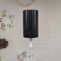 China 20/410 Black Fine Mist Sprayer With Full Cap Cover Smooth Closure 0.2cc for sale