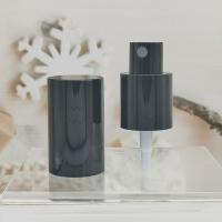 China 20/410 Black Fine Mist Sprayer With Full Cap Cover Smooth Closure 0.2cc for sale